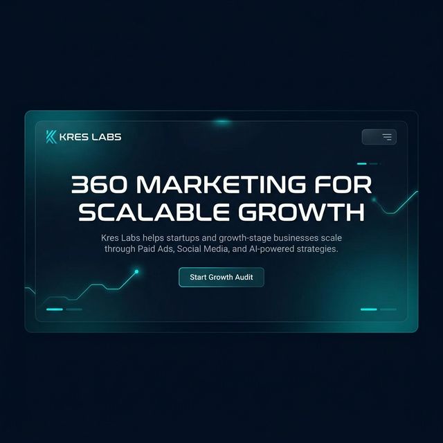 KRES LABS | Data-Driven 360 Marketing for Scalable Growth